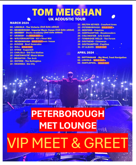 RAW '24 VIP MEET & GREETS – Frontman Merchandise from Tom Meighan